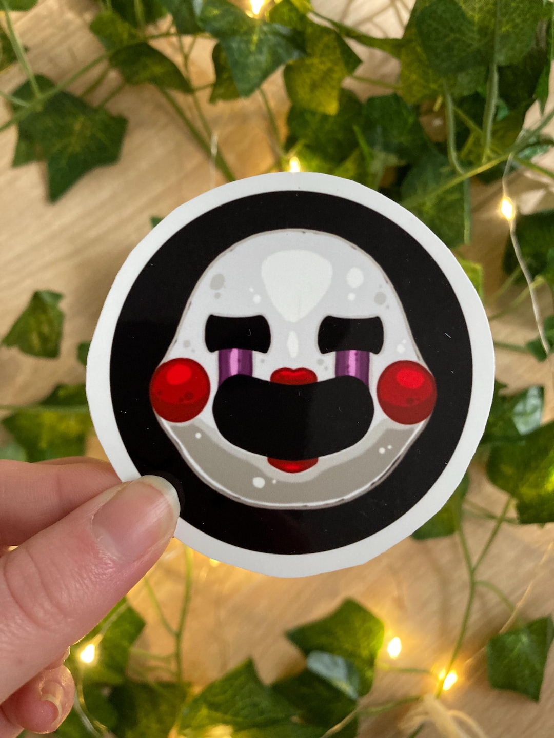 FNAF Marionette/the Puppet Vinyl Sticker - Etsy