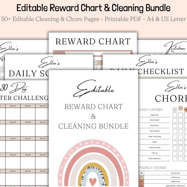 Chore Chart - Etsy