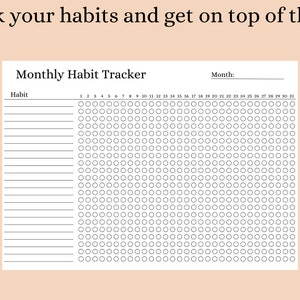 Productivity Planner Bundle | to Do List | Weekly Planner | Habit ...