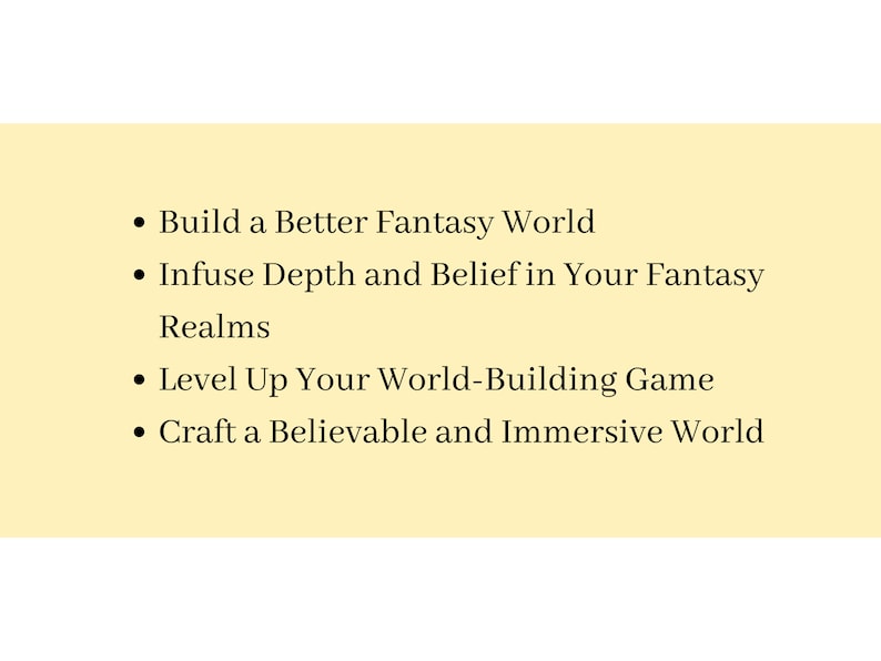 Fantasy World-building Templates Bundle for Geography, Government ...