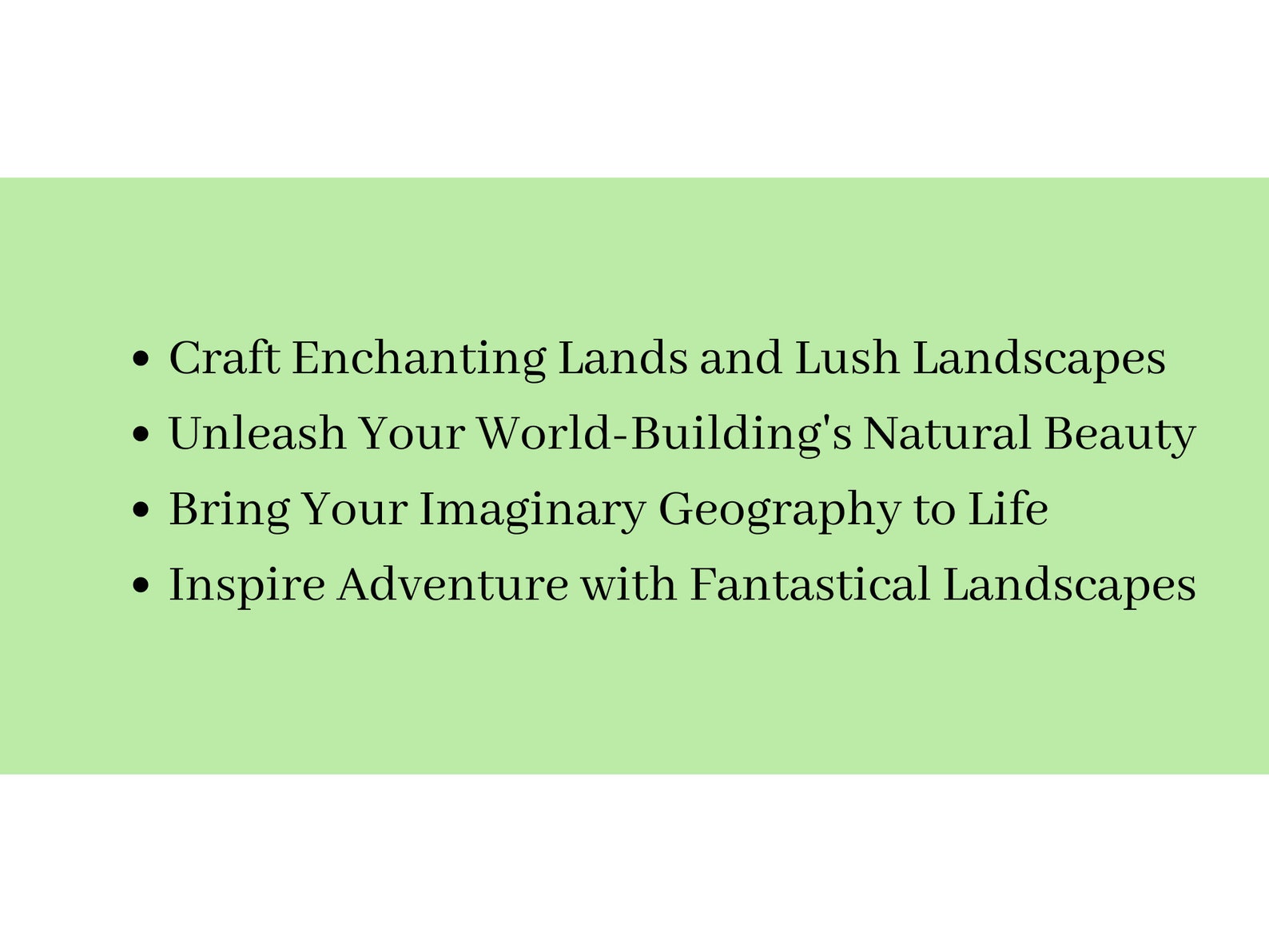 Fantasy Worldbuilding Template for Geography and Nature Creative ...