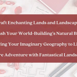 Fantasy Worldbuilding Template for Geography and Nature | Creative ...