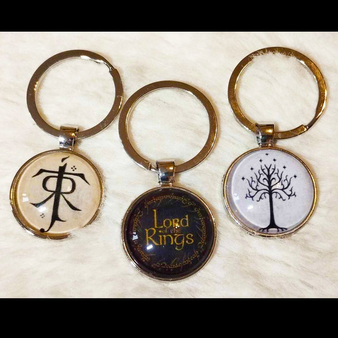 Lord of the Rings Keychain, the Hobbit Keychain, Tolkien Inspired ...
