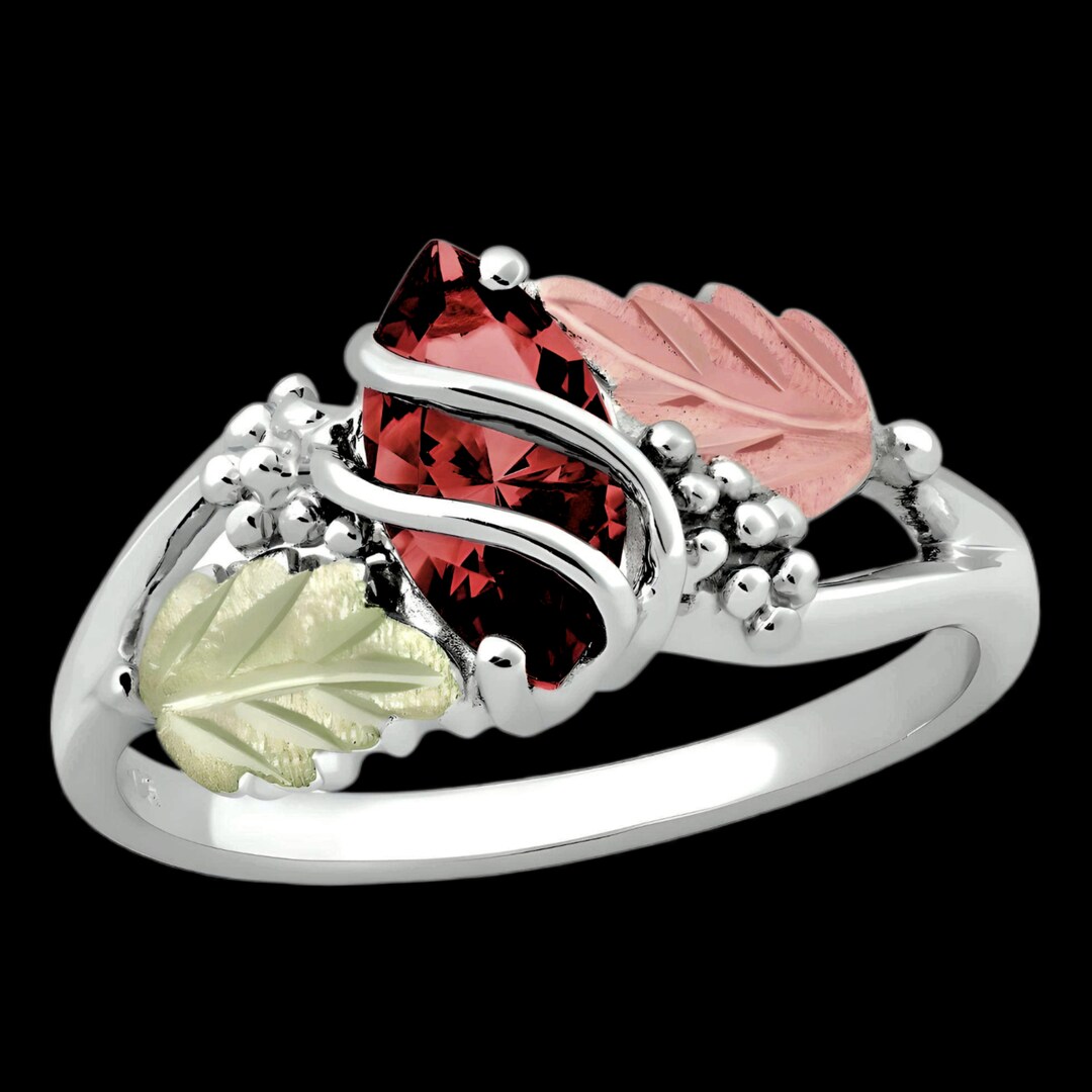 Landstrom's Black Hills Gold & Silver MRL02874-301 Ladies Synthetic ...