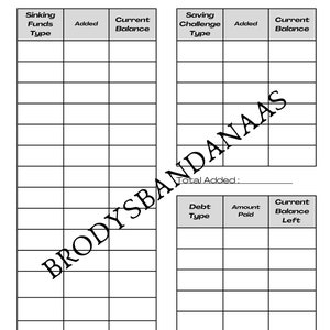 Budget by Paycheck Digital File - Minimalistic - Etsy