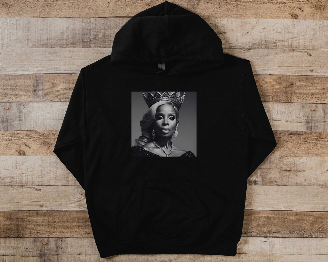 Mary J Blige, Queen Mary J, Coronation, Diva, Rnb Hoodie - Etsy