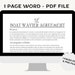 Editable Boat Wavier Rental Agreement Template With Invoice, Contract ...