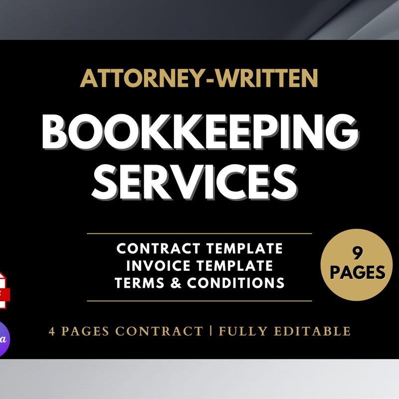 Bookkeeping Contract - Etsy
