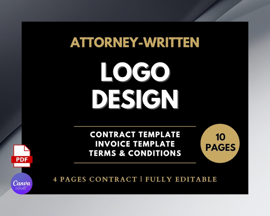 Logo Design Contract Template, Logo Design With Invoice Template, Logo ...