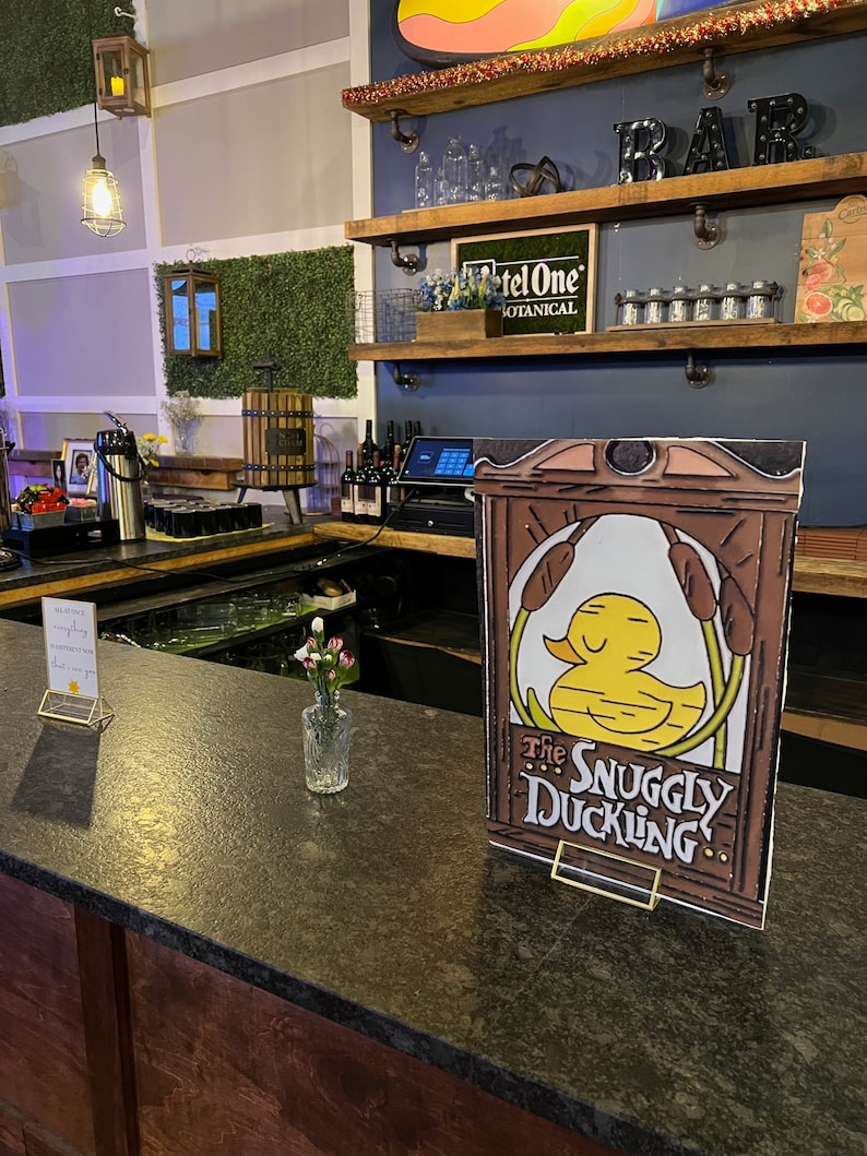 Ugly Duckling Sign Tangled - Etsy