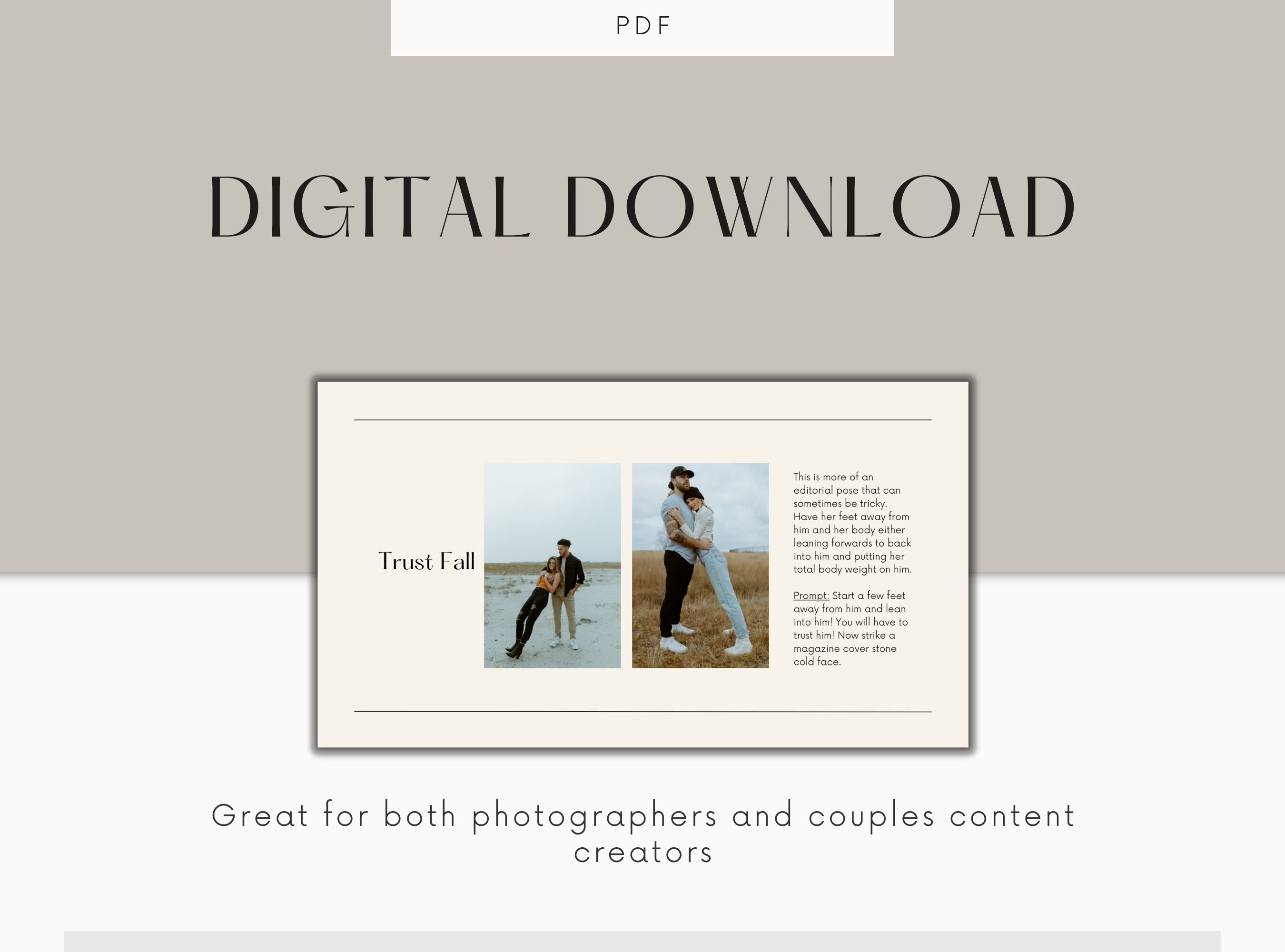 Couples & Wedding Posing and Prompt Guide ∣∣ Photographers and Content ...