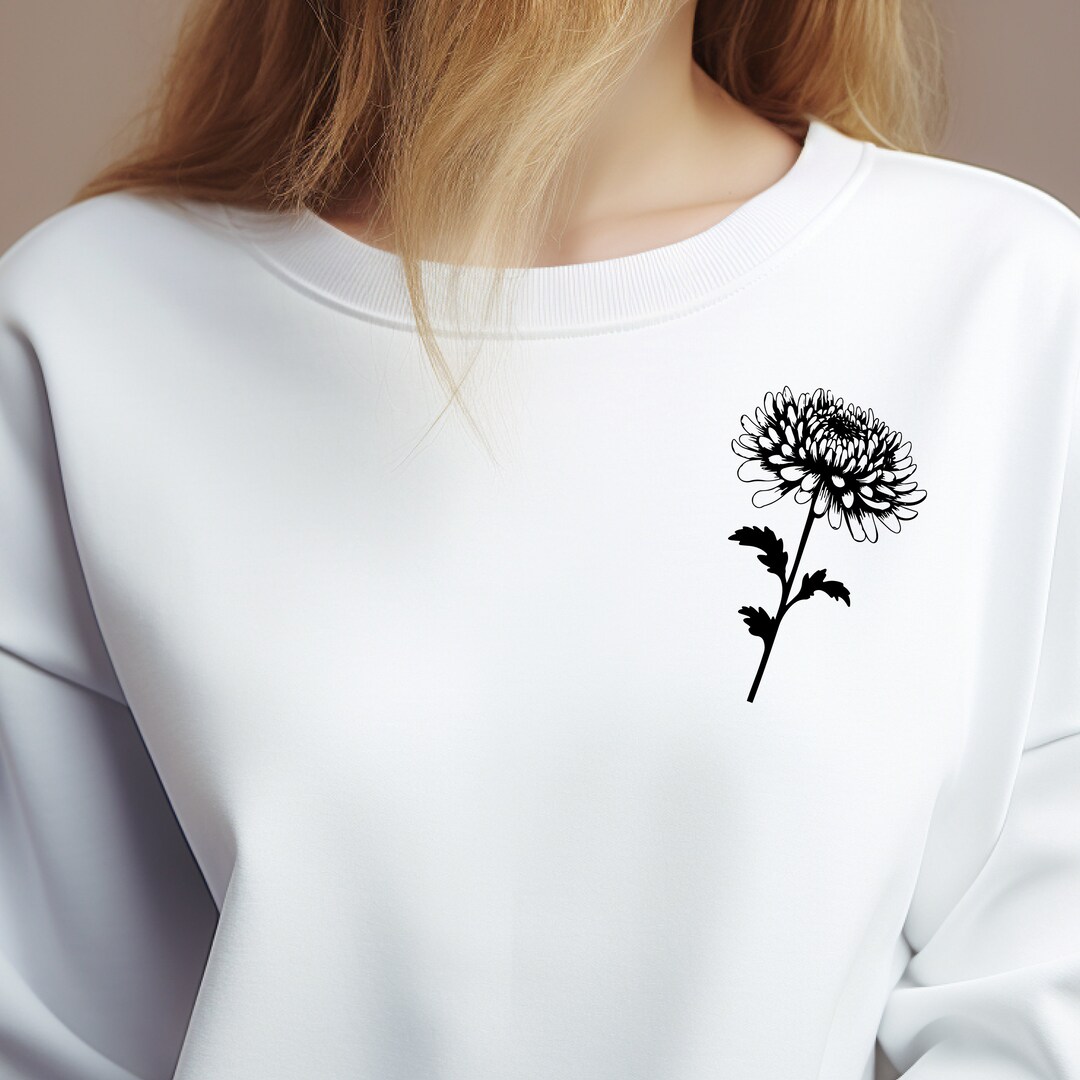 Chrysanthemum SVG & PNG - Elegant Floral Design for Crafts, Cricut ...