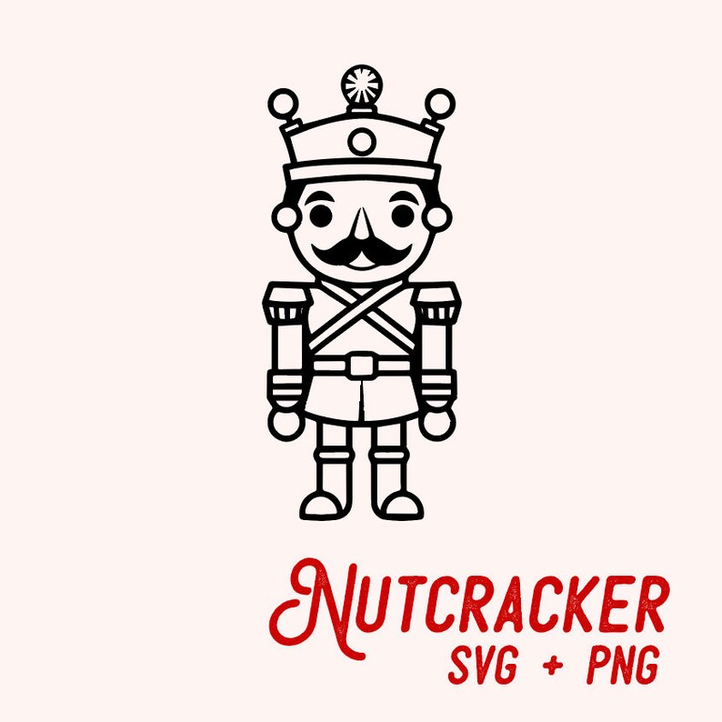 Classic Nutcracker SVG & PNG Design: Perfect for Cricut - Etsy