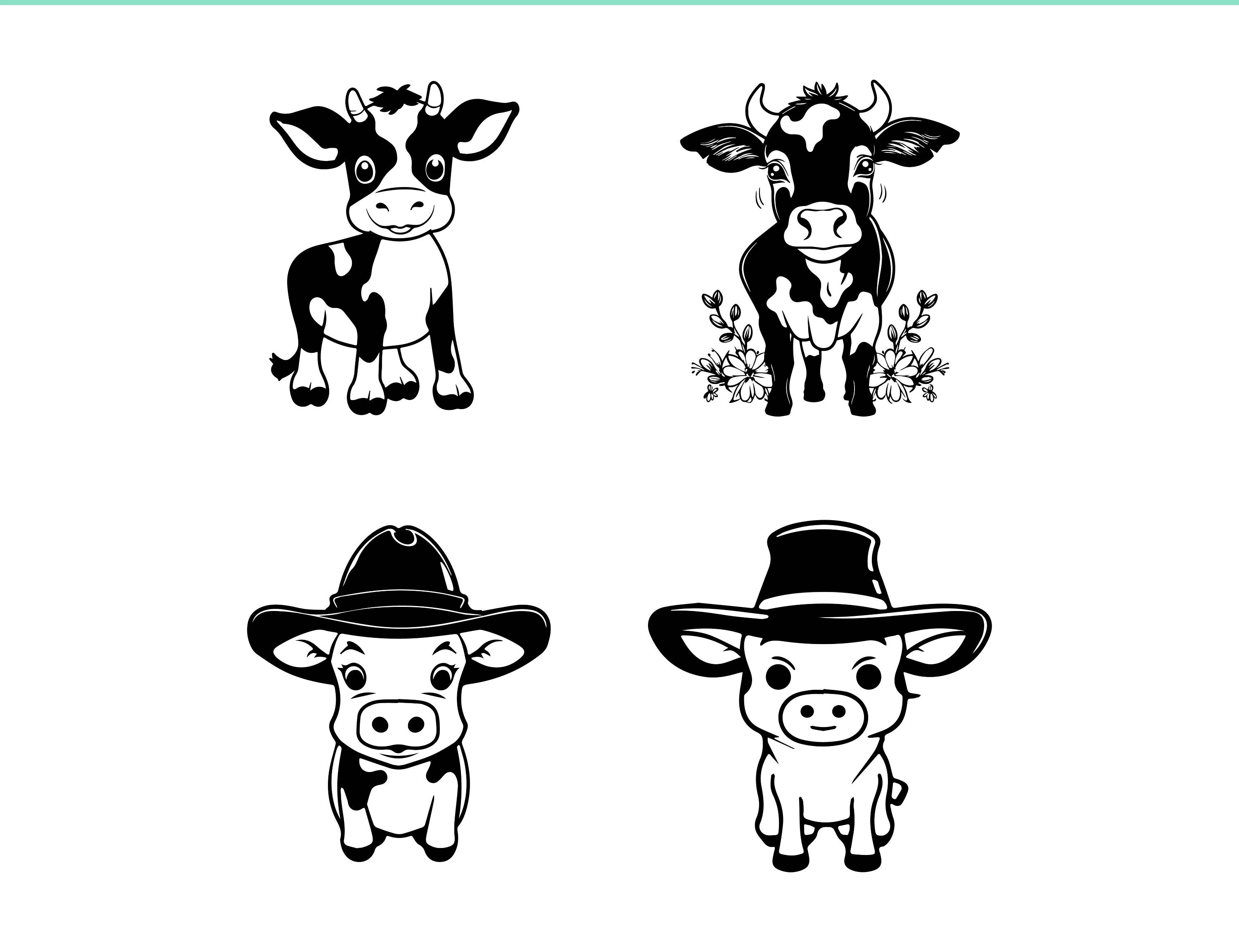 Holy Cow Ultimate Cow SVG Bundle for Cricut 13 Unique Cow - Etsy