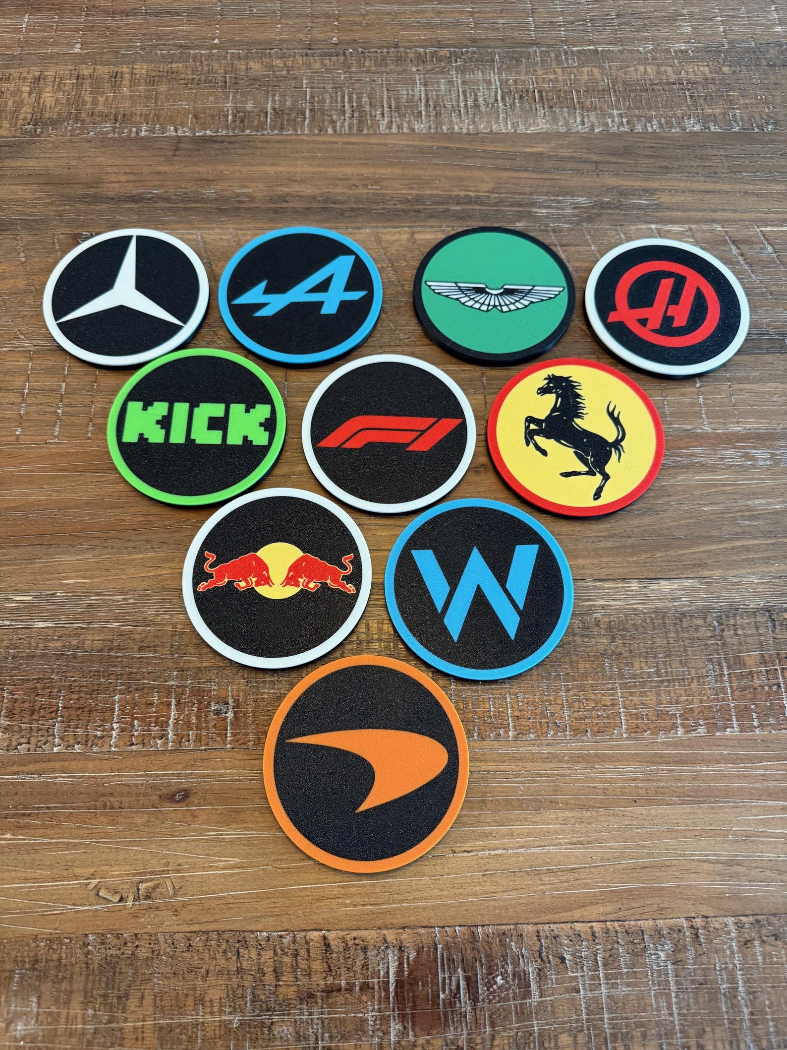 Formula 1 Coasters - All Teams Available - Etsy