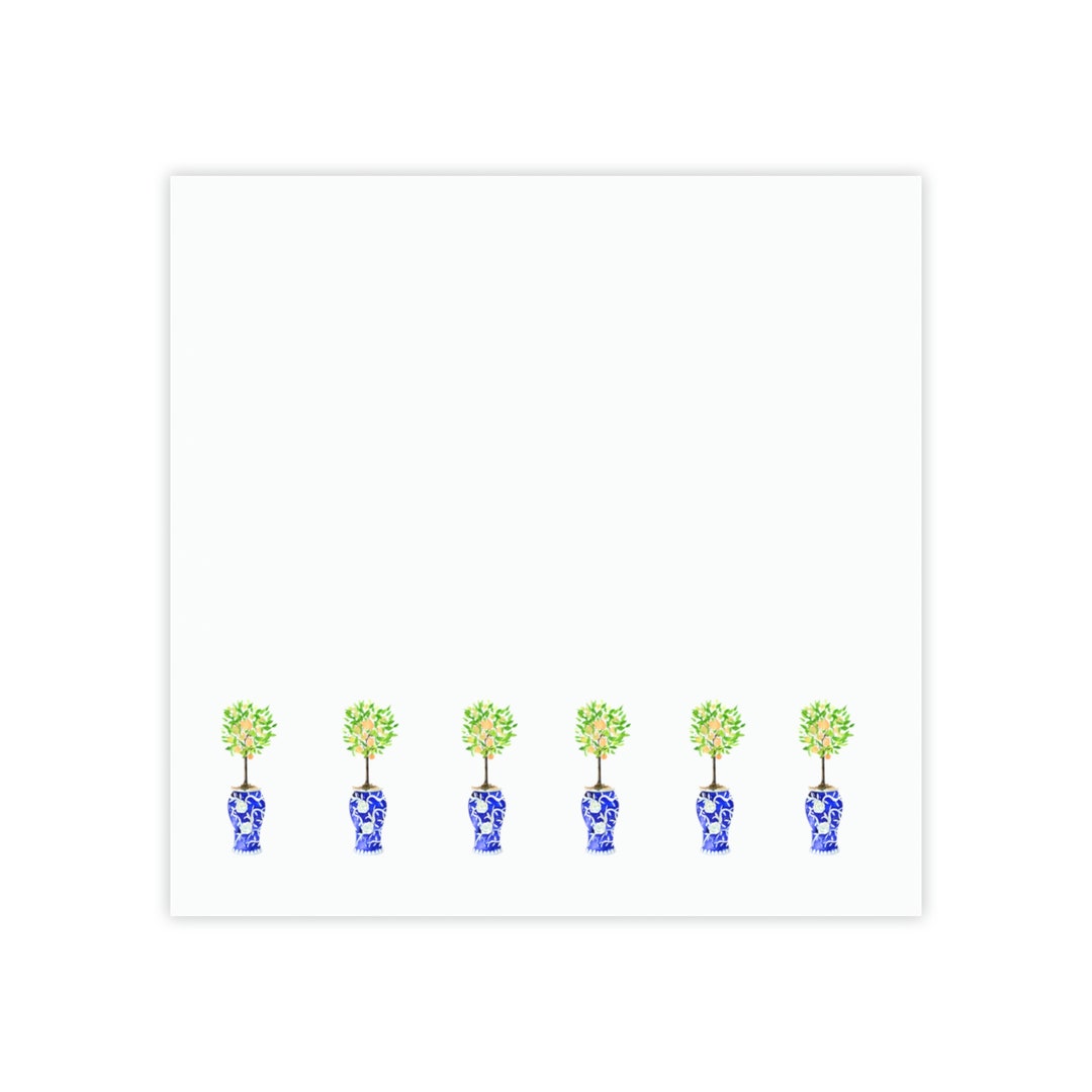Chinoiserie Post It Notes, 3 X 3 Sticky Notes, Grandmillenial ...