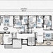 Modern 6-apartment Building Plan: 3-story House Design (PDF File) - Etsy