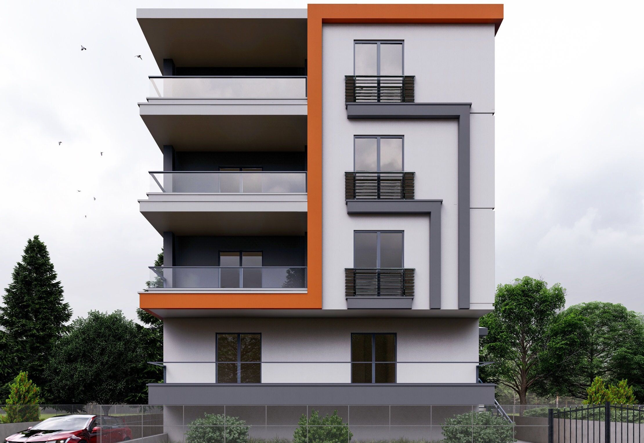 Small Modern Apartment Buildings