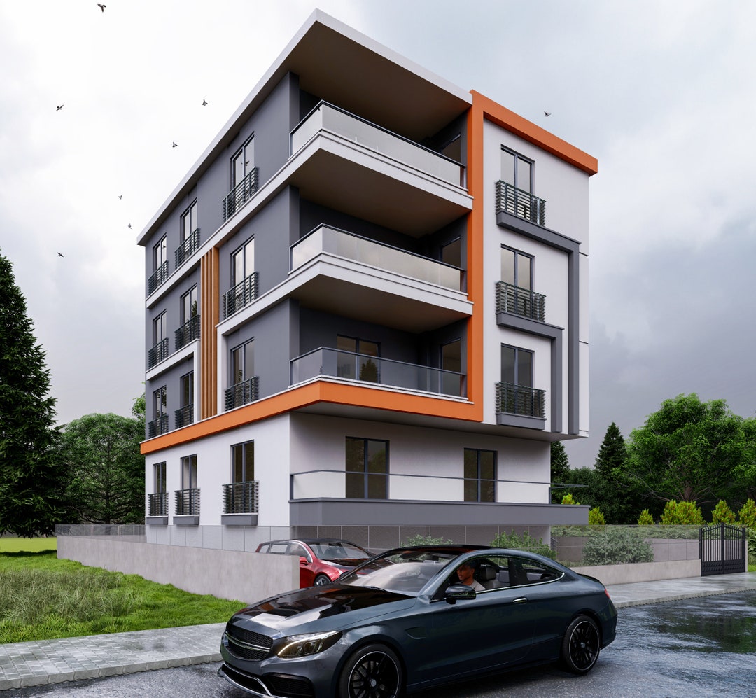 Apartment Plan,house Plan,modern House Plan, Blueprint - Etsy