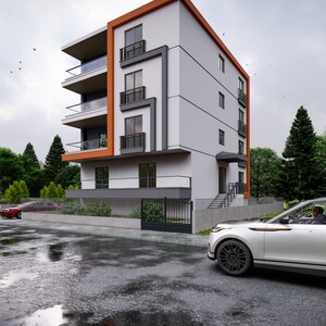 Modern 4-apartment House Plan: 4-floor Blueprint (digital Product) - Etsy