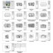 Modern 6-apartment Building Plan: 3-story House Design (PDF File) - Etsy