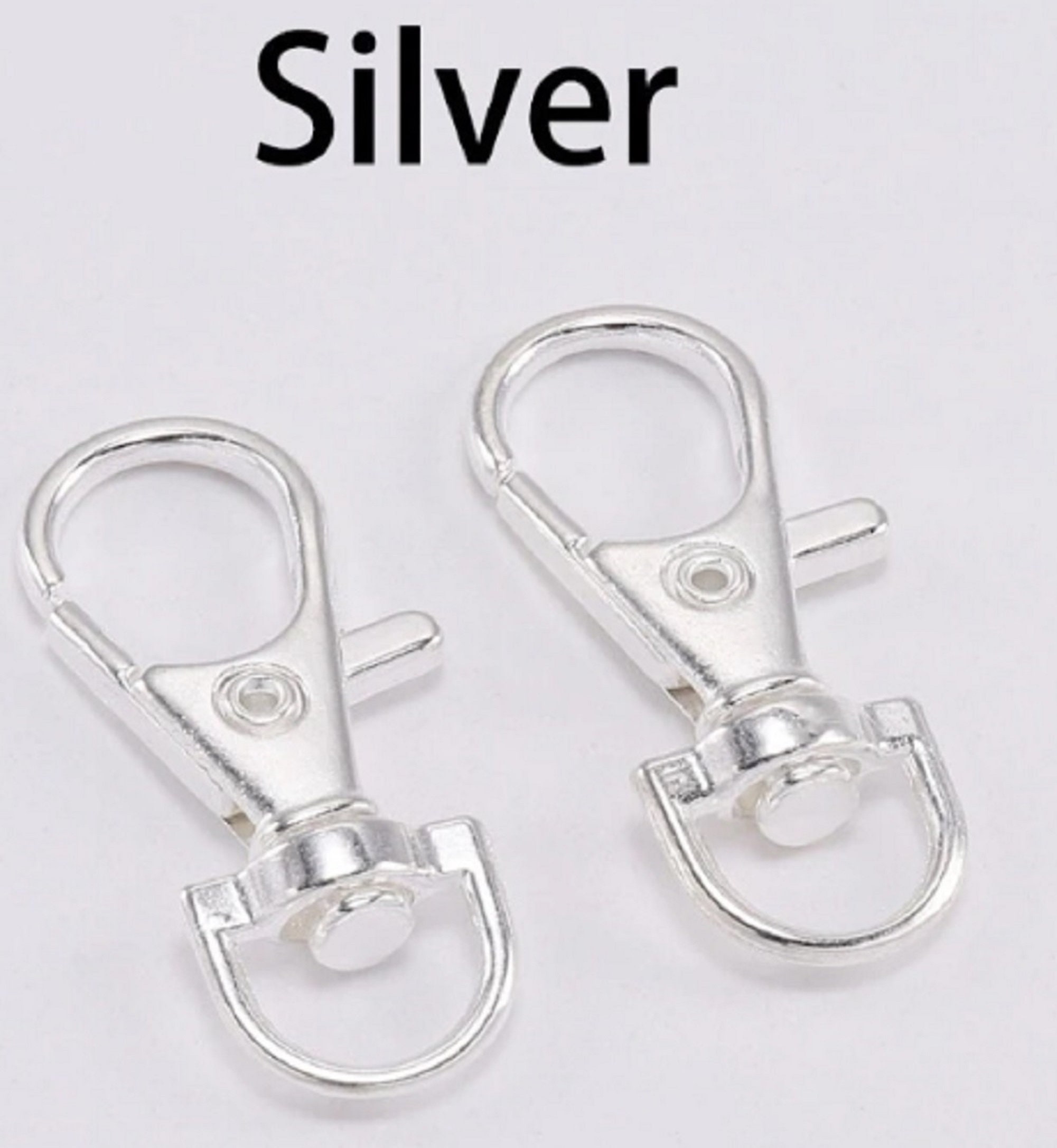 Assorted Colours Sizes Lobster Trigger Swivel Clasps Keyring - Etsy