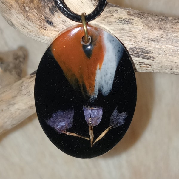 Epoxy Resin Pendant - Etsy