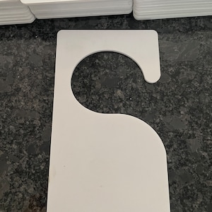 Plastic Door Hangers for Sublimation - Blank - 10 Pk - Free Shipping ...