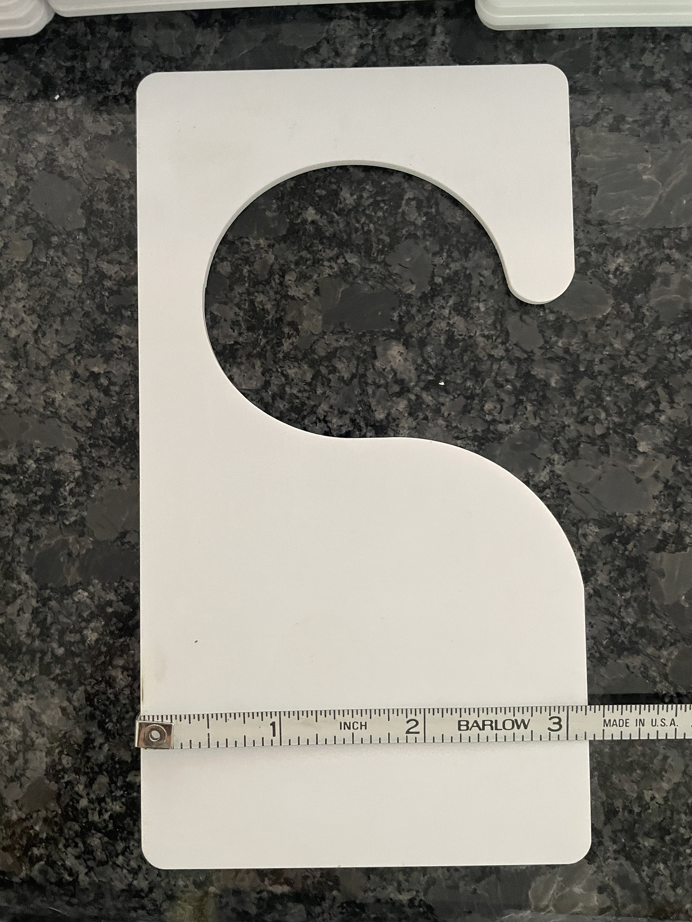 Plastic Door Hangers for Sublimation - Blank - 10 Pk - Free Shipping ...