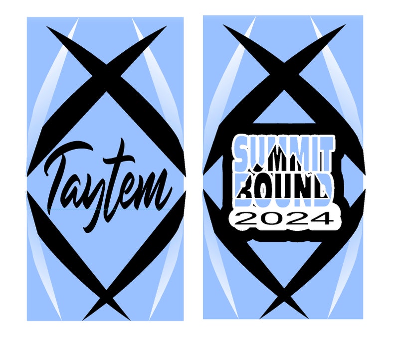 1 Summit Bound Bag Tag - Double Sided - Aluminum Tag - 4"x2.75" - Etsy