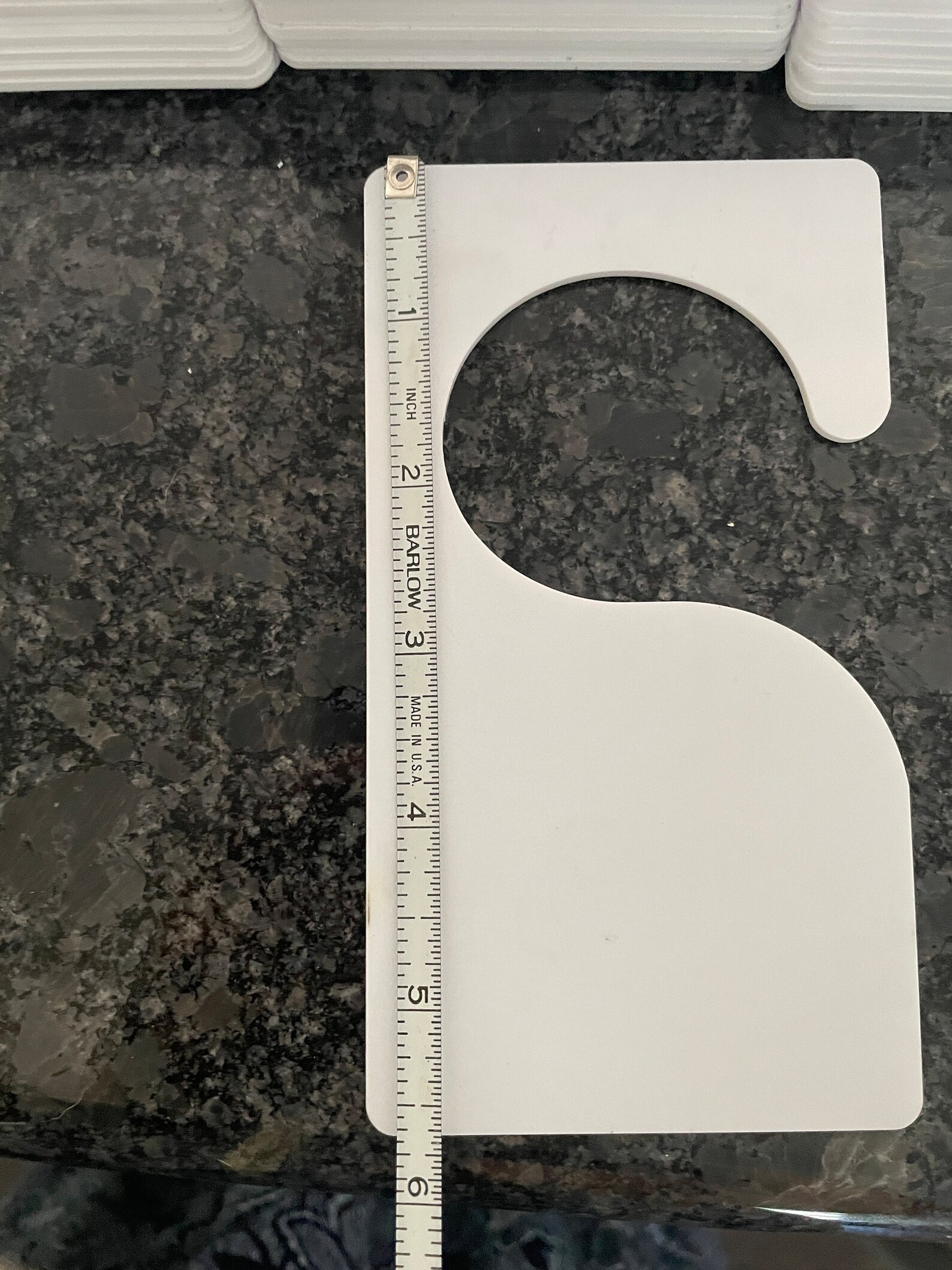 Plastic Door Hangers for Sublimation - Blank - 10 Pk - Free Shipping ...
