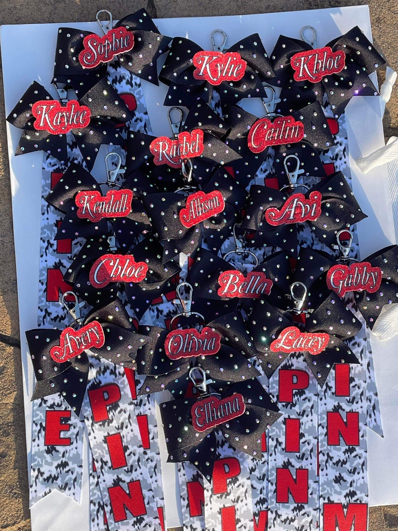 1 Custom Color/design Pin Me Ribbon - Etsy