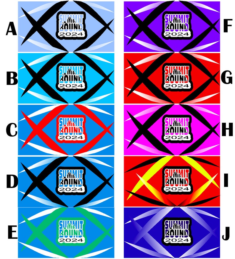 1 Summit Bound Bag Tag - Double Sided - Aluminum Tag - 4"x2.75" - Etsy