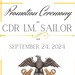 Officer Promotion Ceremony Invitation - Etsy