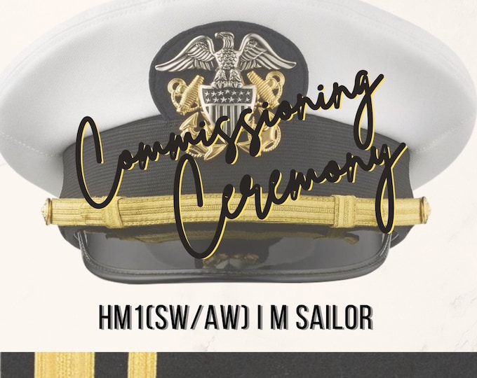 Commissioning Ceremony Program Template - Etsy