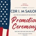 Officer Promotion Ceremony Invitation Card 2 - Etsy
