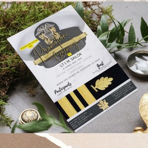 LT to LCDR Promotion Ceremony Invitation - Etsy