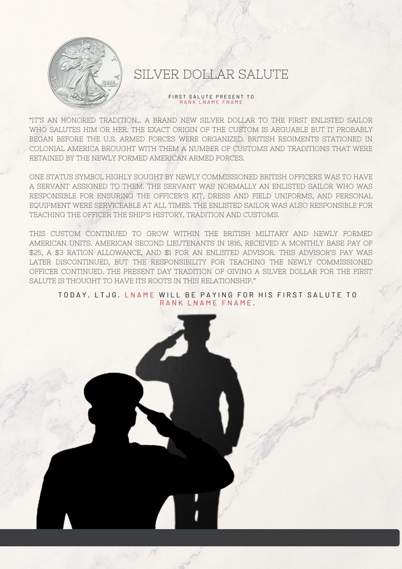 Commissioning Ceremony Program Template - Etsy