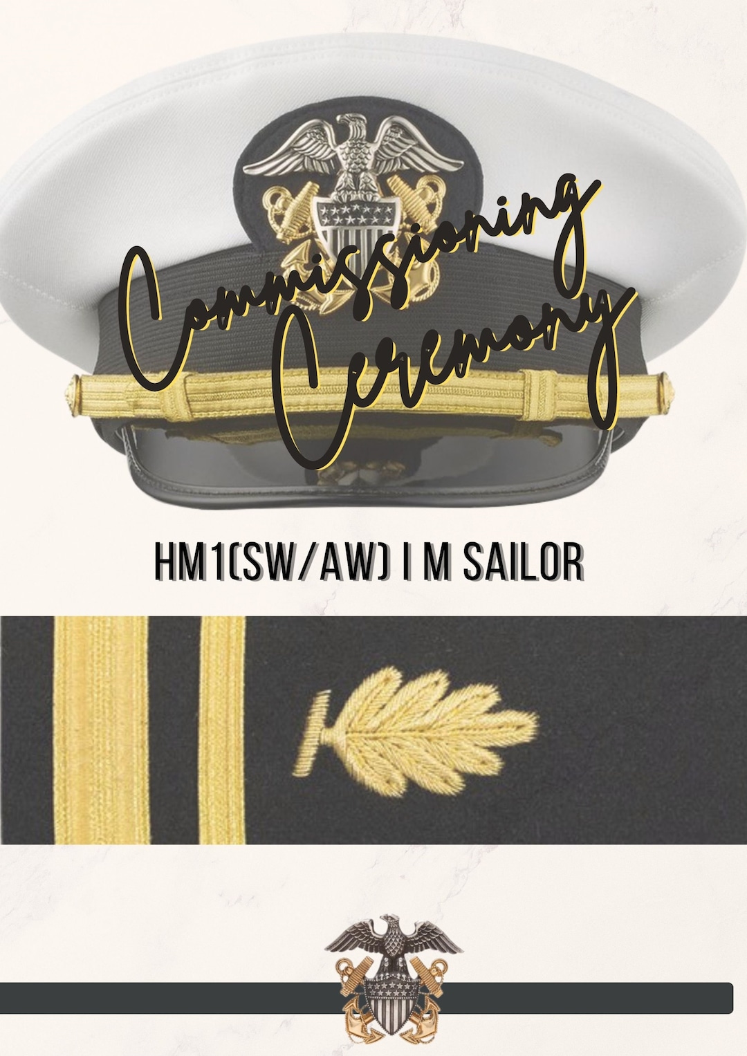 Commissioning Ceremony Program Template - Etsy