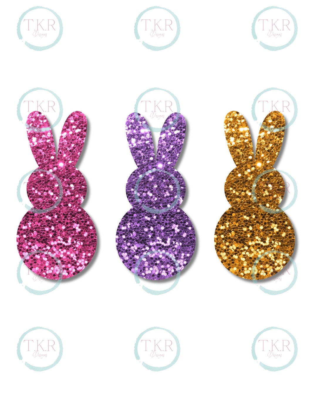 Glitter Peeps PNG (download) - Etsy