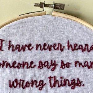 So Many Wrong Things Embroidery Pattern | David Rose - Etsy