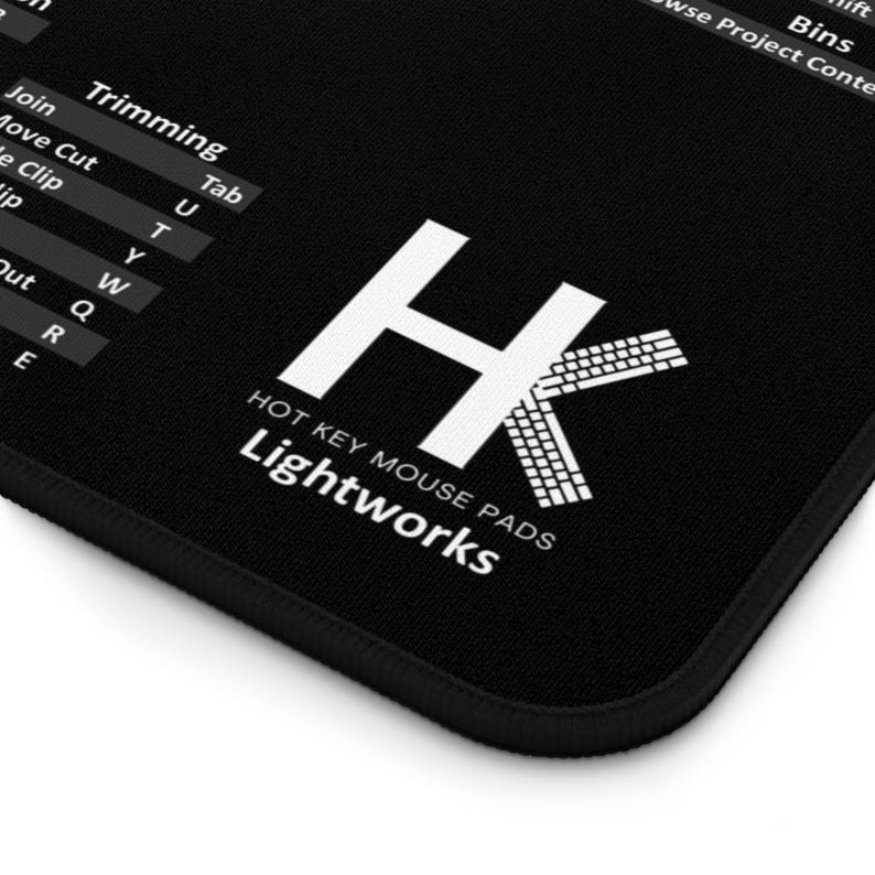 Windows Lightworks Hot Key Mouse Pad - Shortcut Reference Mouse Pad - Etsy