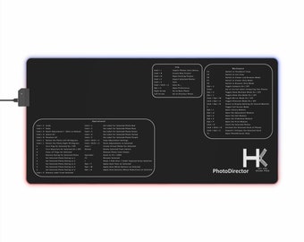 Windows Adobe Indesign Hot Keys LED Gaming Mouse Pad Medium - Etsy