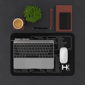 Windows Adobe Indesign Hot Keys Mouse Pad Medium - Etsy
