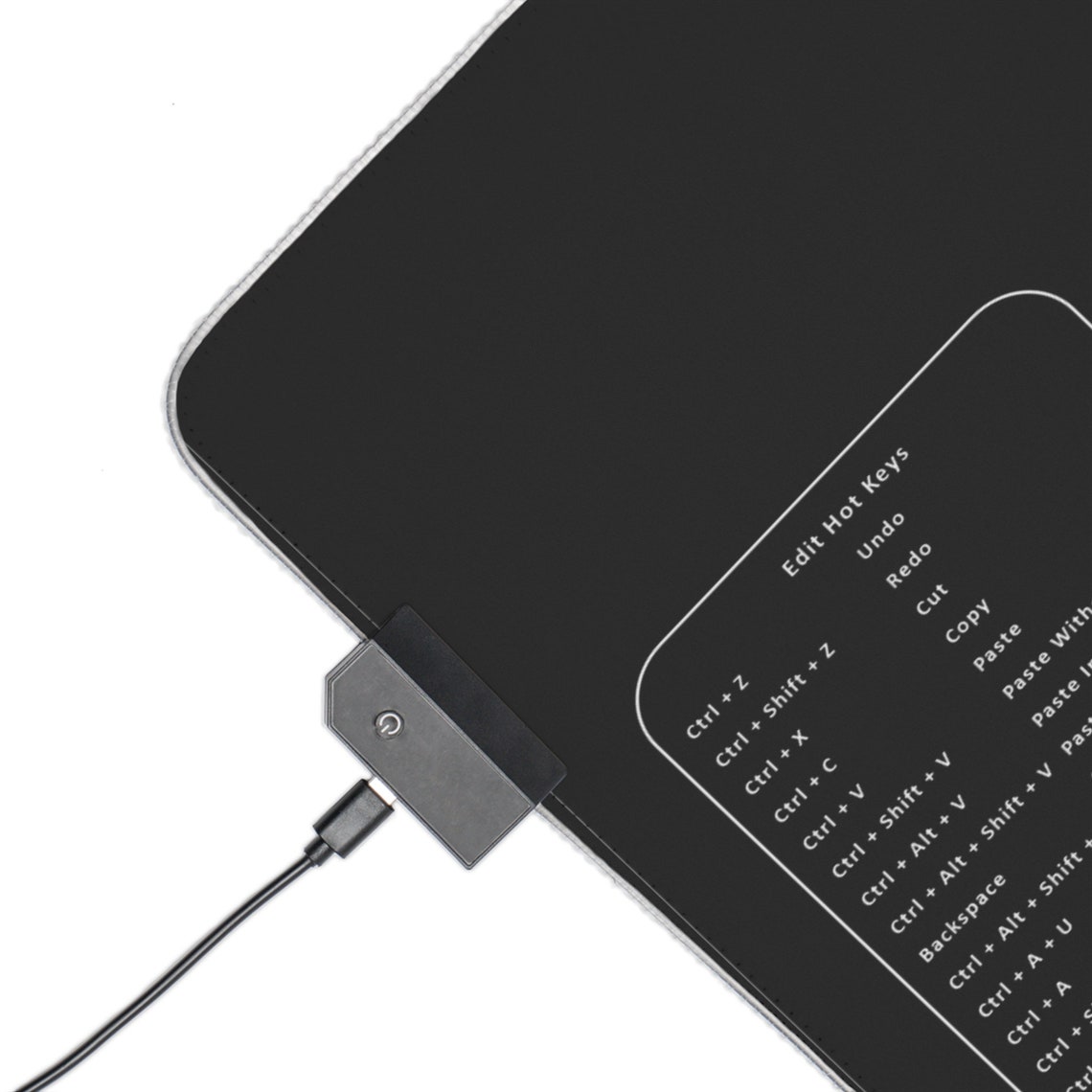 Windows Adobe Indesign Hot Keys LED Gaming Mouse Pad Medium - Etsy