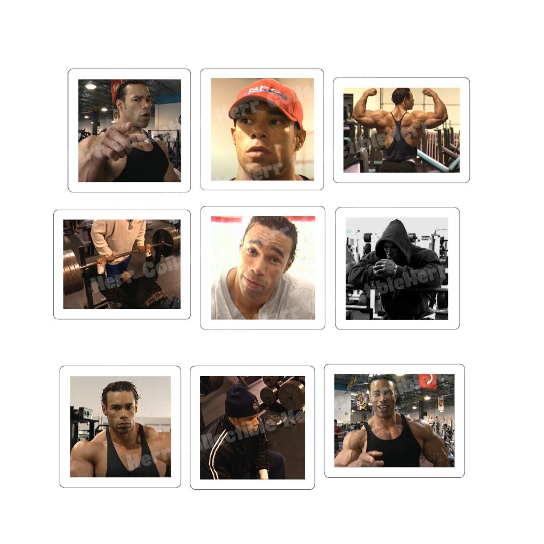 Kevin Levrone Vinyl Premium Sticker Matte Gym Legend Meme Images Funny ...