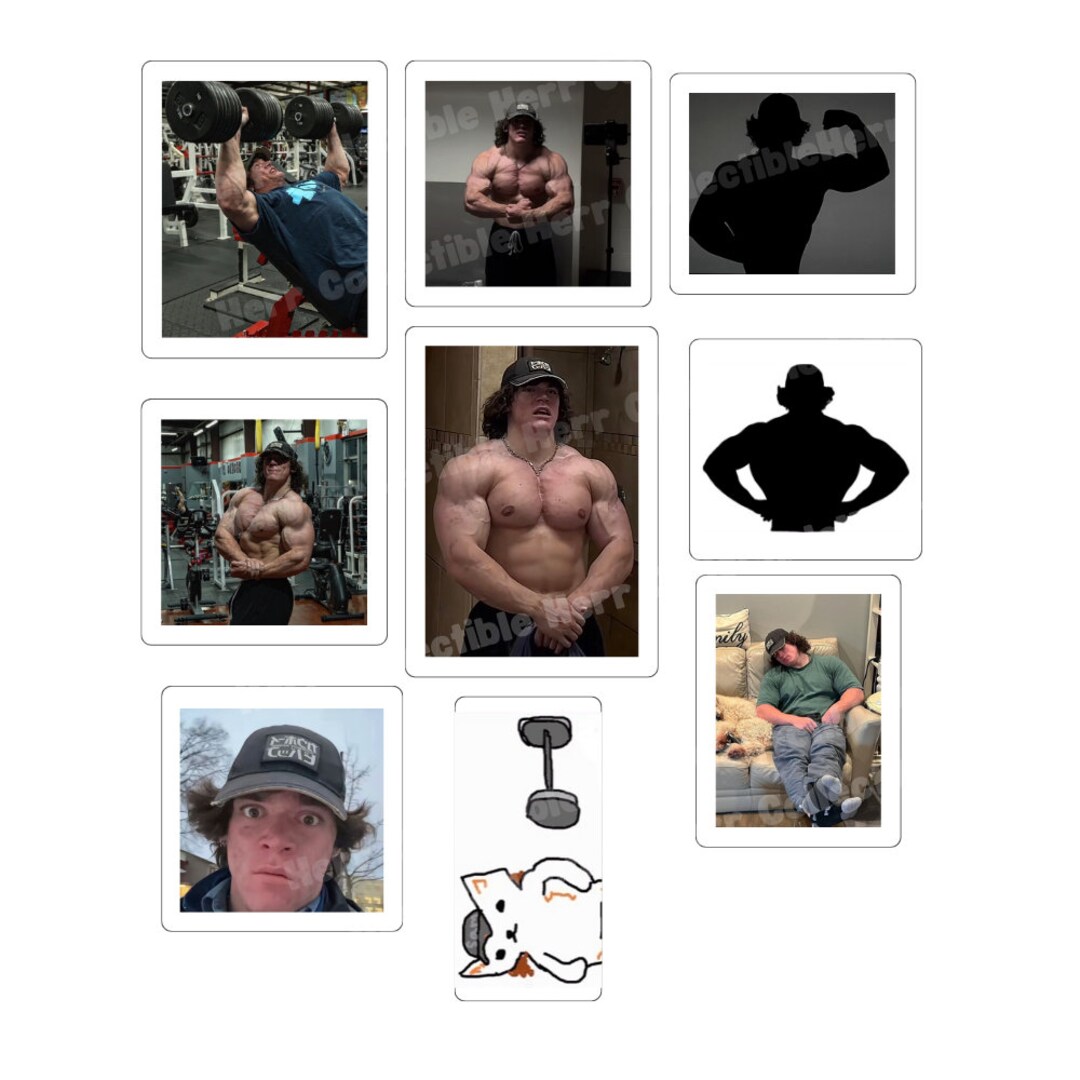 Sam Sulek Vinyl Premium Sticker Matte Gym Real Bodybuilding - Etsy