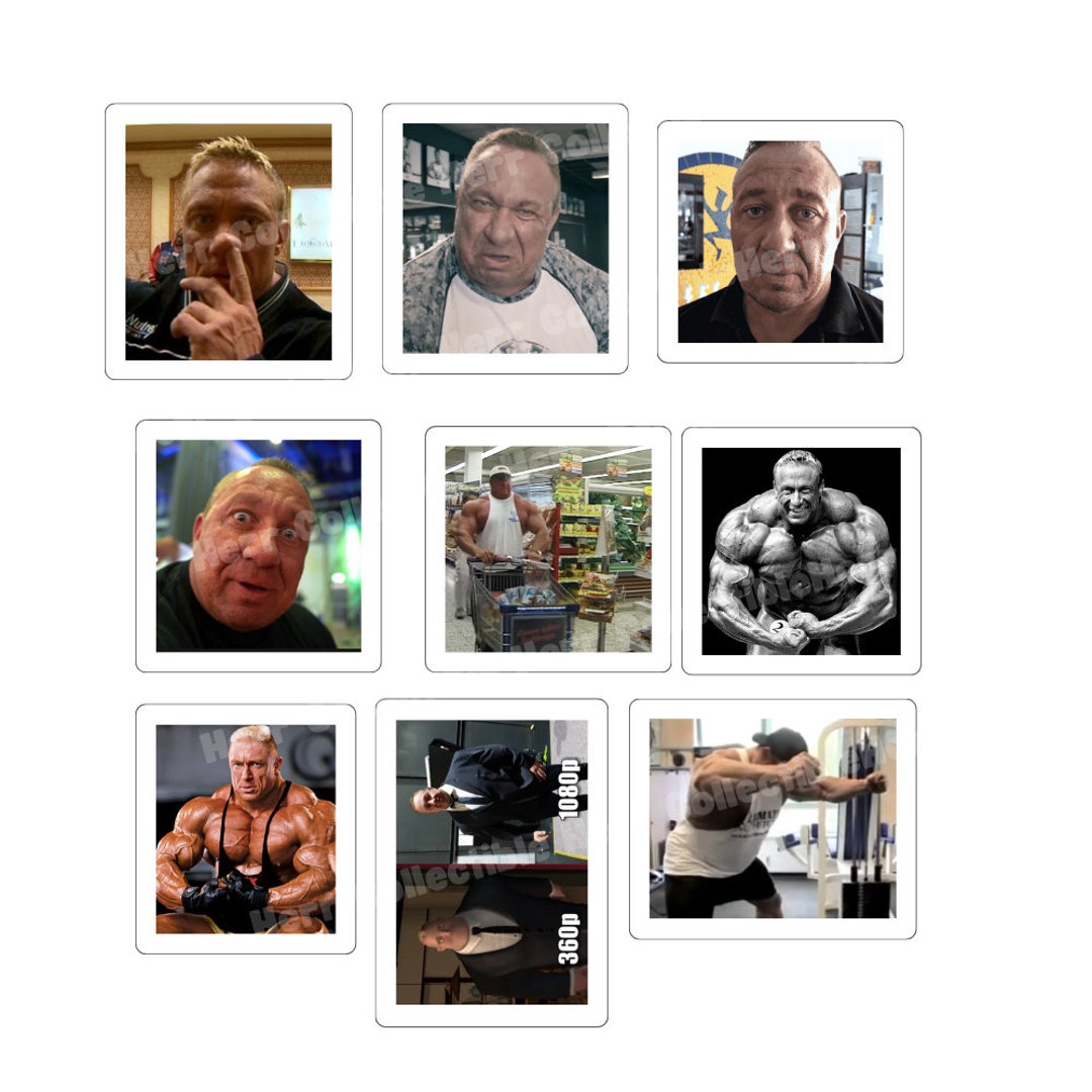 Markus Rühl Sticker Matte Gym Real Bodybuilding - Etsy