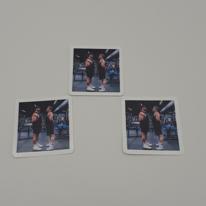 Urs Kalecinski Chris Bumstead Sticker Matte Gym Real Etsy