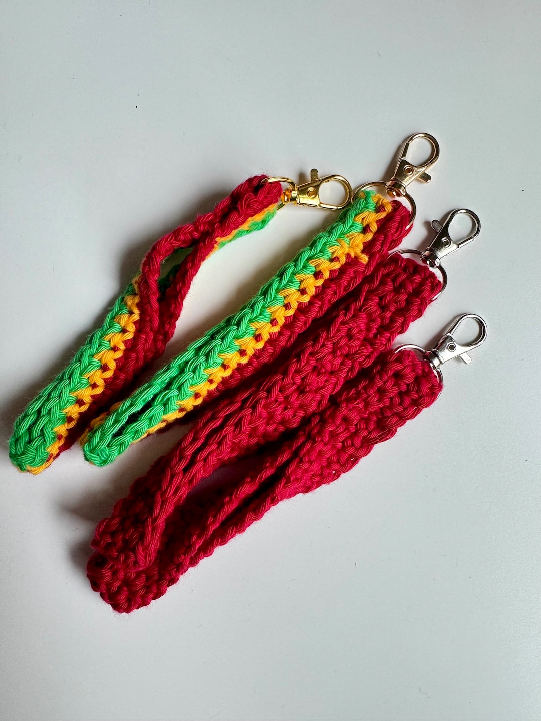 Rasta Themed Lanyard for Wrist Keychain Holder for Keys - Etsy